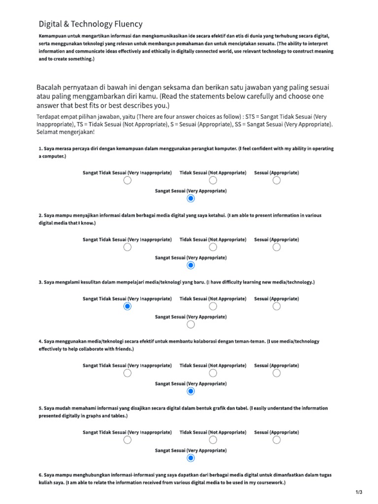 Digital And Technology Fluency Pdf