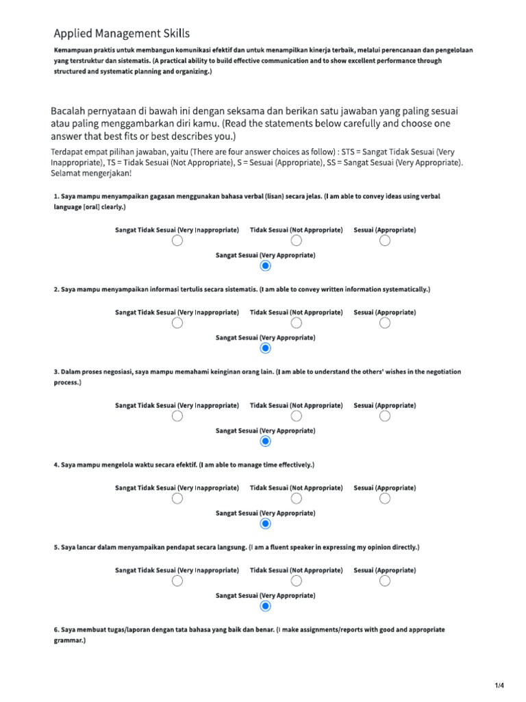 Applied Management Skills | PDF