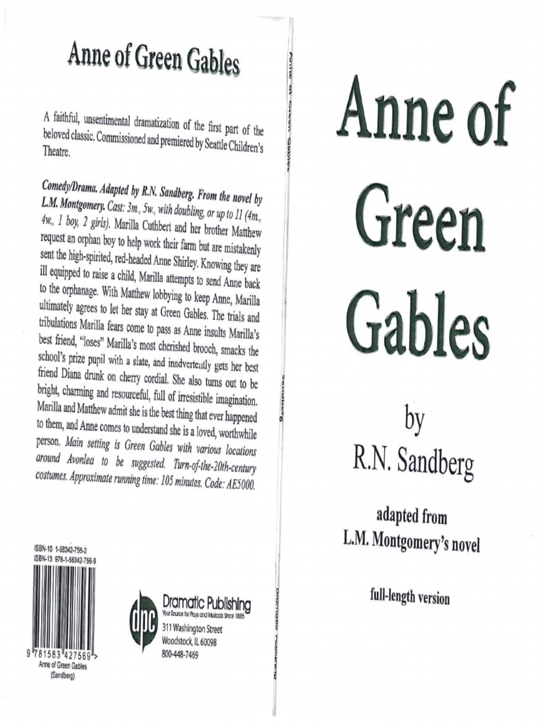Anne of Green Gables | PDF