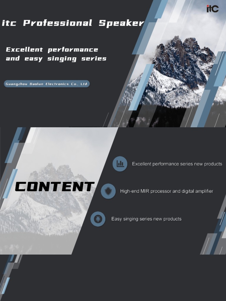 2022 Itc High-End Professional Sound System | PDF | Loudspeaker ...