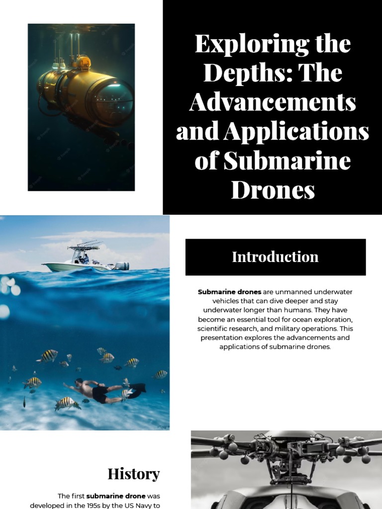 Wepik Exploring The Depths The Advancements and Applications of Submarine Drones ...