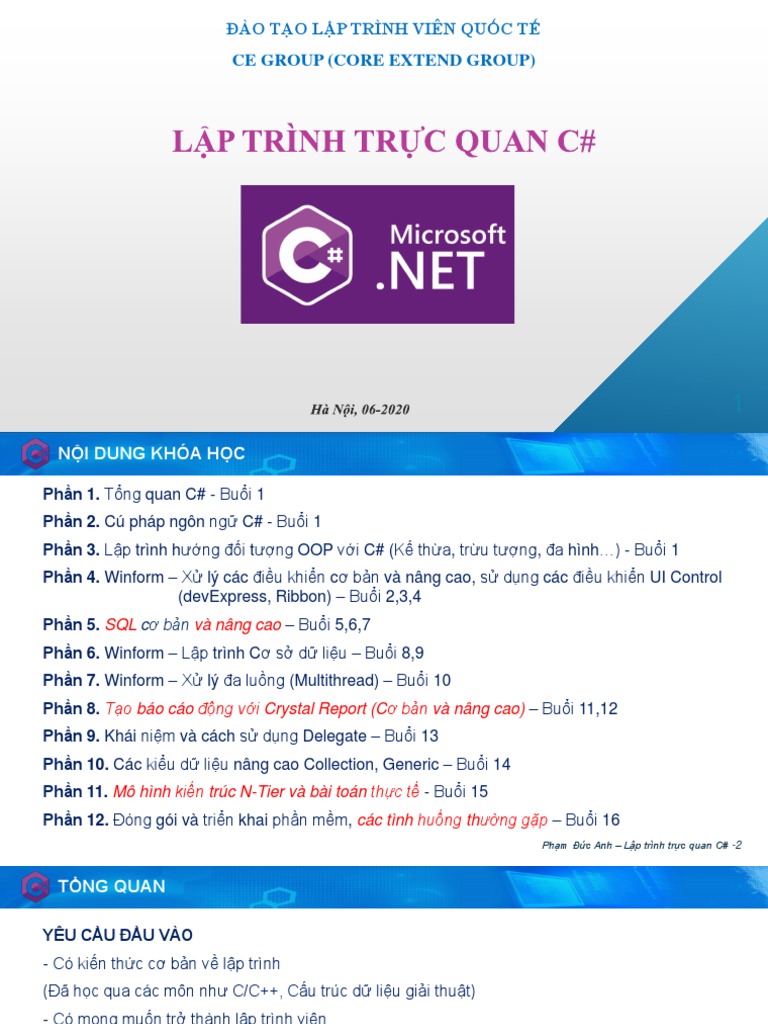 BaiGiang C UTT | PDF