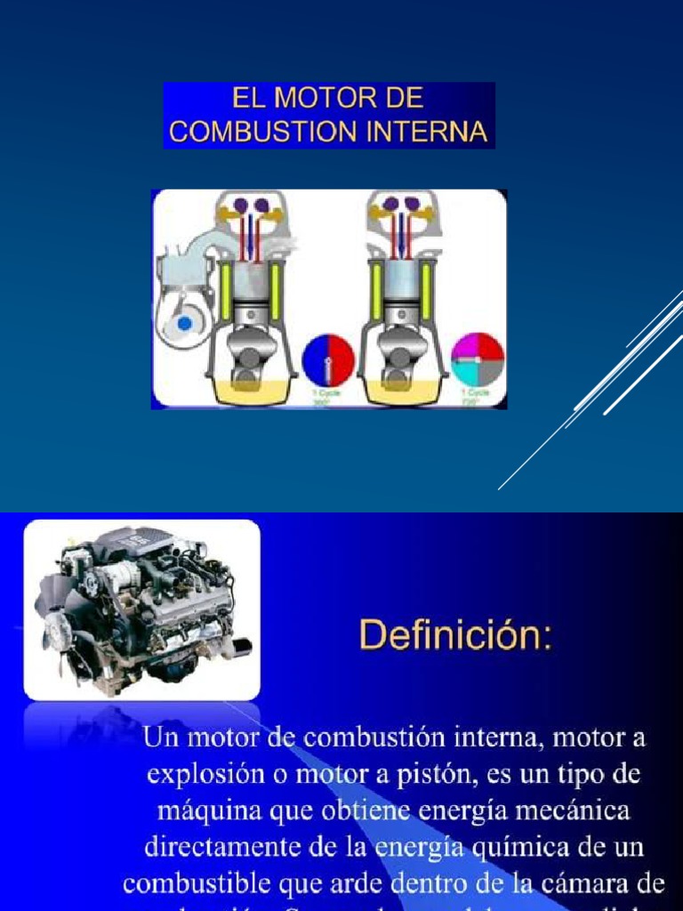 El Motor de Combustion Interna | PDF