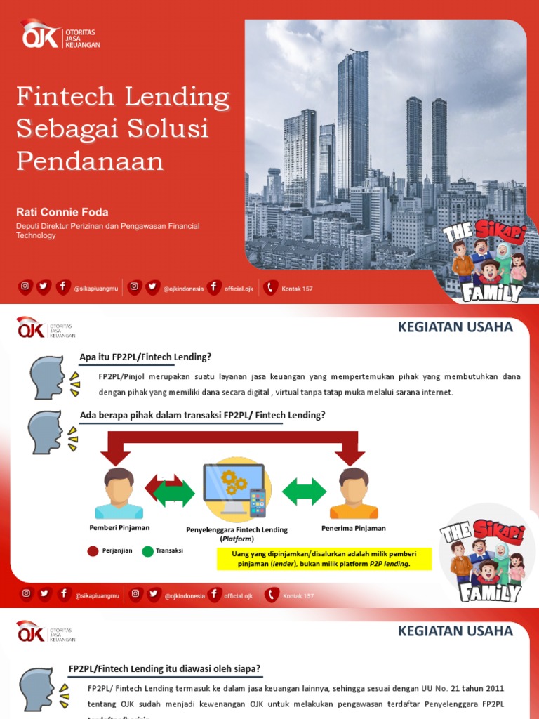 Pengenalan Financial Technology - Ibu Rati Connie | PDF