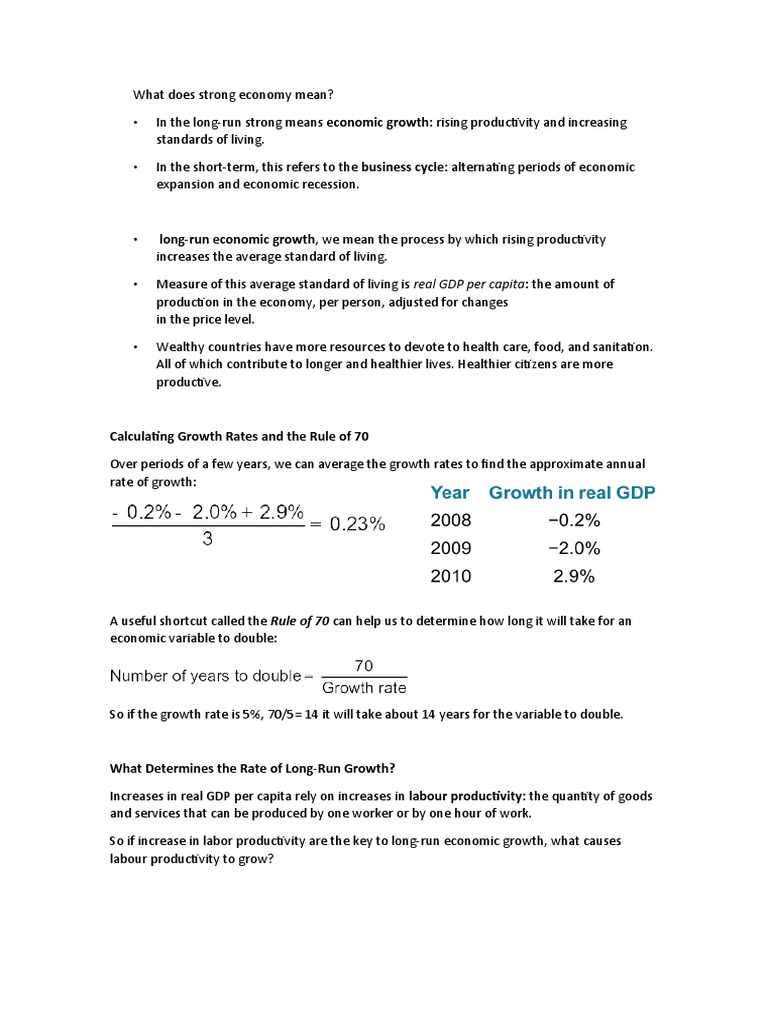 Chapter 6 Economic Growth, The Financial System, and Business Cycles ...