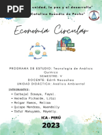 Tarea II Modelo Circular. Esquema Ellen Macarthur | PDF