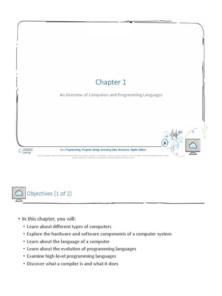 Ch1 - An Overview of Computers and Programming Languages | PDF | Byte | Computer Data Storage