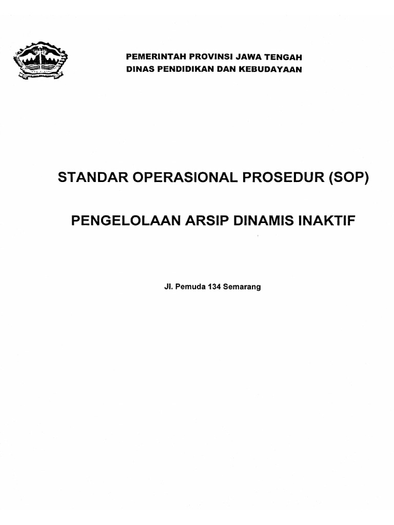 Sop Arsip | PDF
