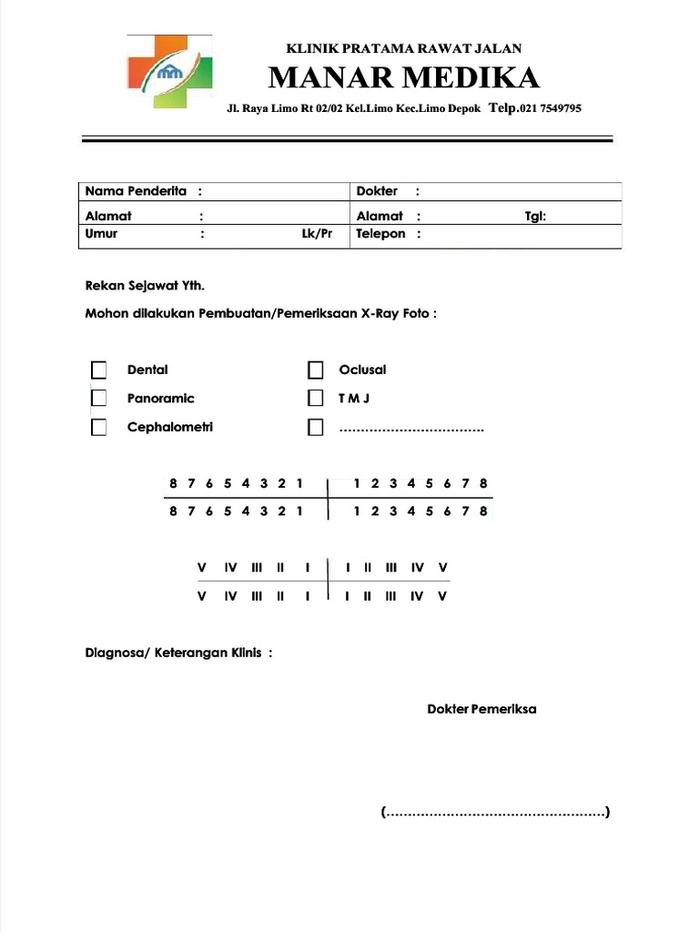 PDF Format Rontgen Gigi - Compress | PDF