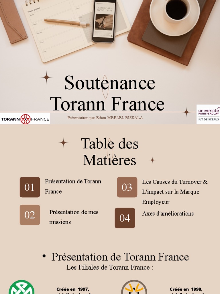 soutenance sur torann france | PDF | Travail | Économie