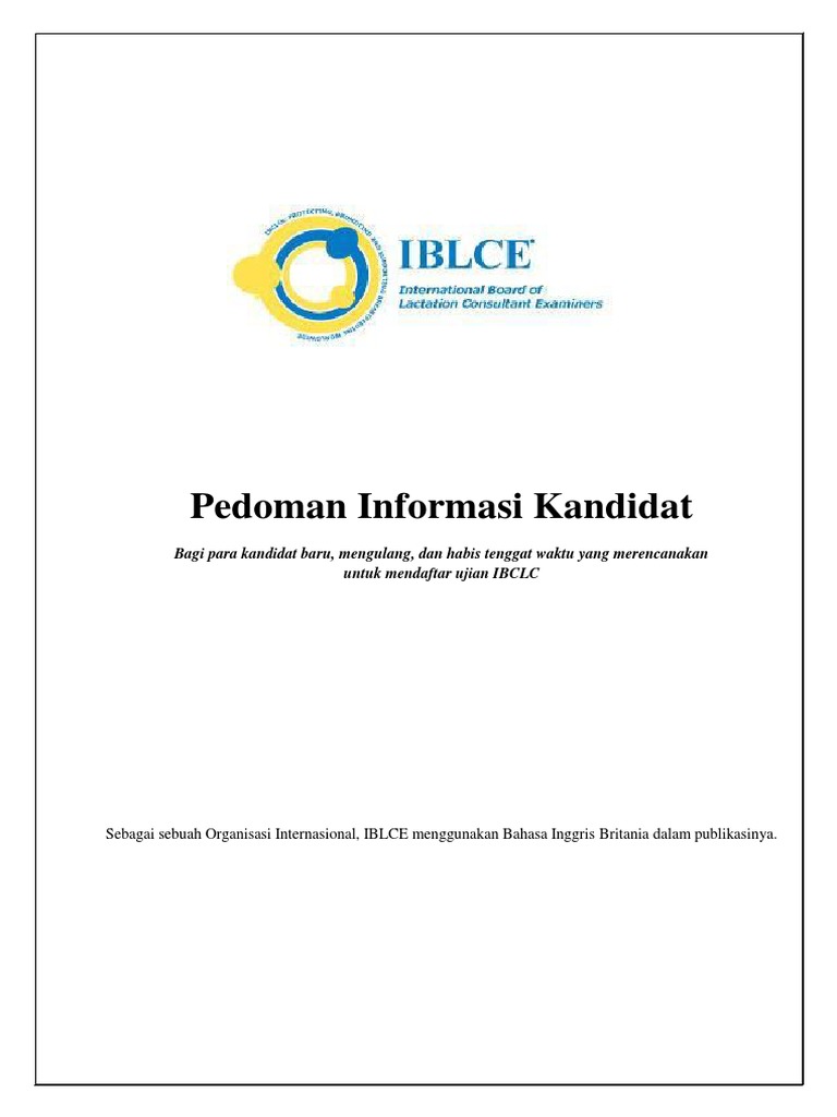 Candidate Information Guide INDONESIAN Alo1684572865472 | PDF