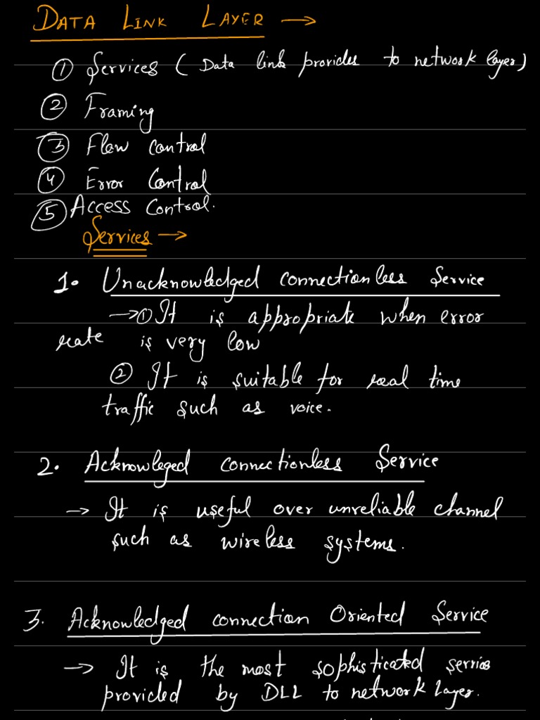 Data Link Layer | PDF | Transmission Control Protocol | Ethernet