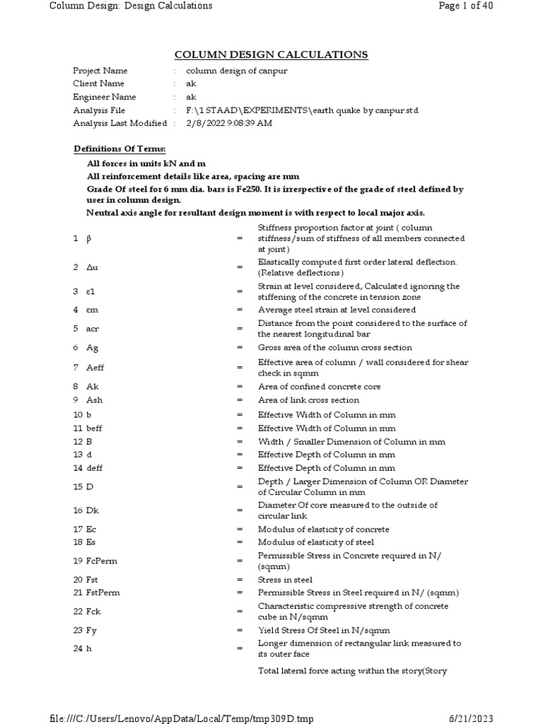 Reinforcement Data | PDF | Beam (Structure) | Strength Of Materials