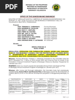 Resolution Approving Barangay GAD Plan and Budget | PDF | Justice ...