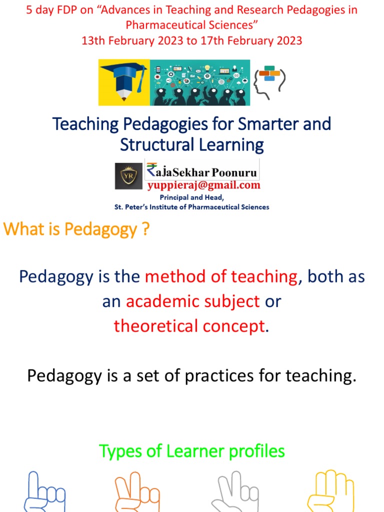 Advances in Teaching Pedagogies | PDF | Pedagogy | Learning