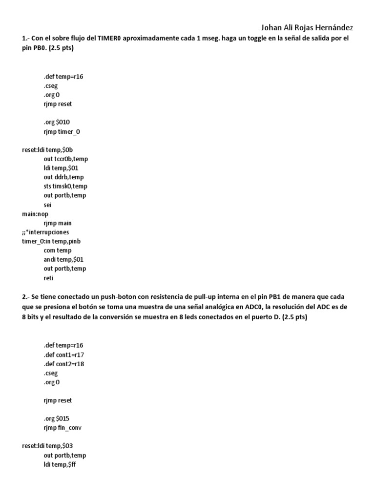 Examen IM 2 Parcial | PDF