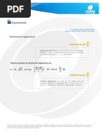 Reglas Básicas Algebraicas | PDF | Métodos y materiales de enseñanza