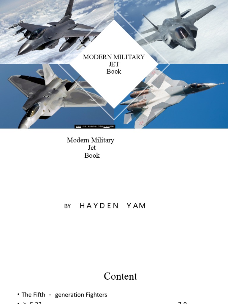 Modern Military Jet Book | PDF | Lockheed Martin F 35 Lightning Ii | Mc ...
