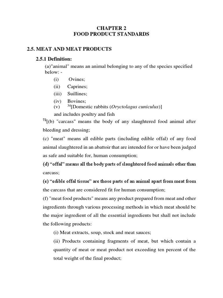 6 - Chapter 2 - 5 (Meat and Meat Products) | PDF | Curing (Food ...