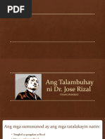 RIZAL - Mga Simbolo NG Pabalat NG Noli Me Tangere | PDF