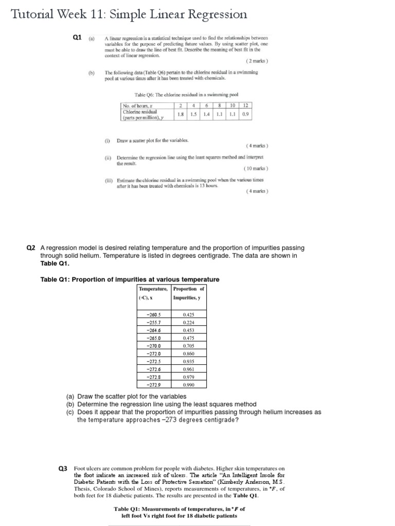 Tutorial 9 Jun | PDF | Linear Regression | Regression Analysis