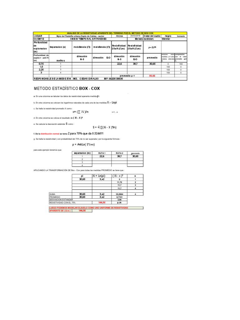 Metodo Box Cox Filadelfia Urbano2 | PDF | Matemáticas