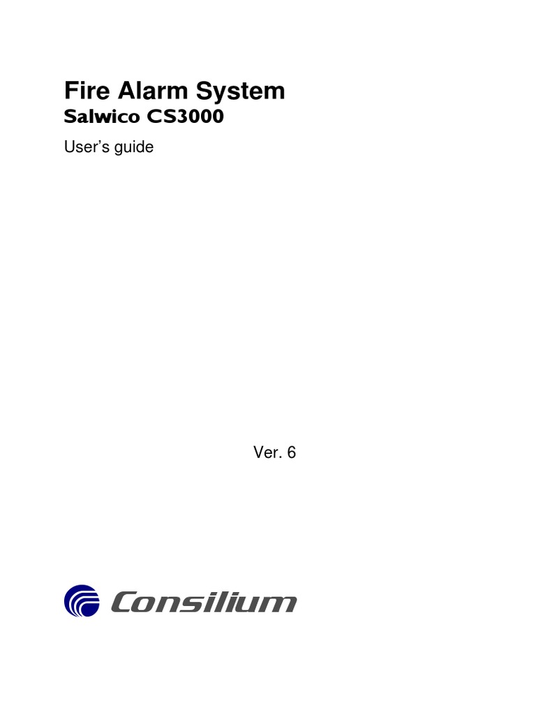 Consilium: Fire Alarm System | PDF | Equipment | Manufactured Goods