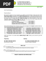 Request Letter Format For SF10 | PDF