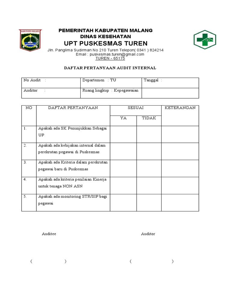 Instrument Audit 2023 | PDF