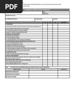 Gondola Inspection Checklist | PDF | Rope | Safety