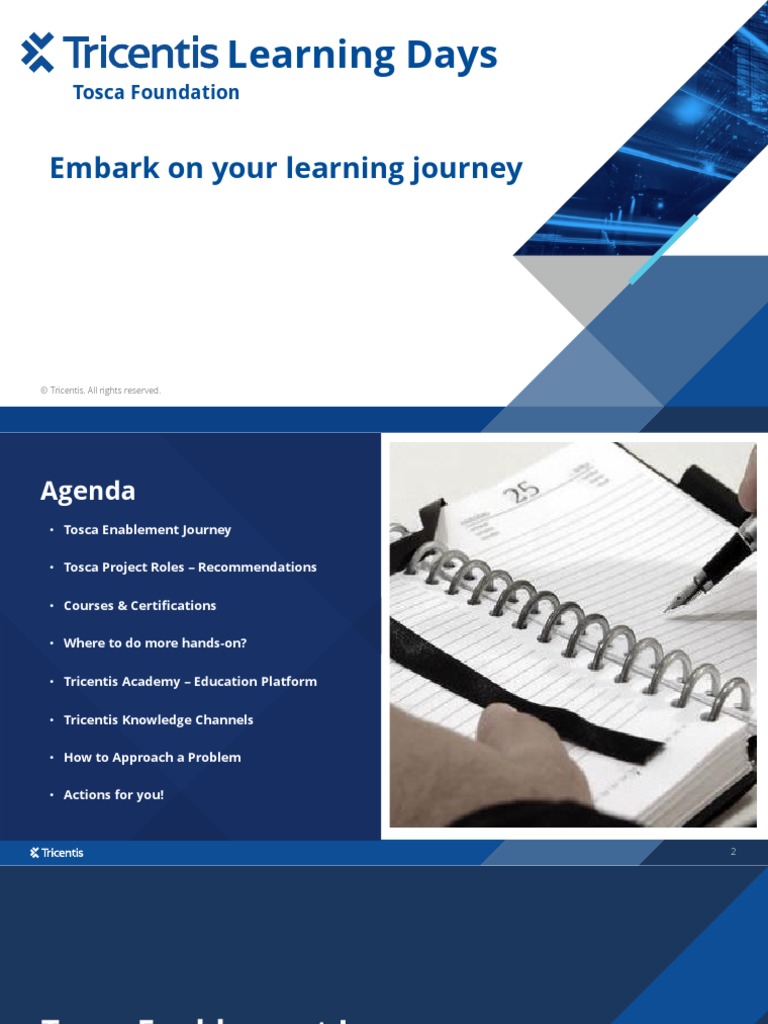 Tosca Training and Certification Guide | PDF | Automation | Software ...