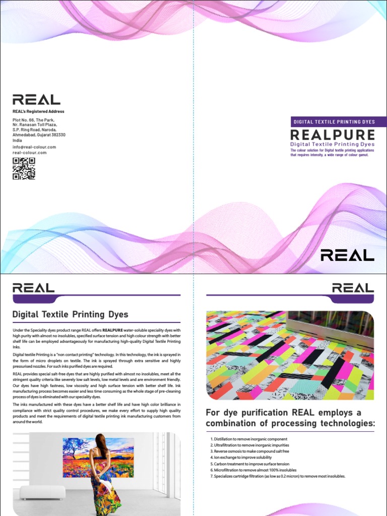 Reactive Dyes for Digital Textile Printing Inks | PDF | High ...