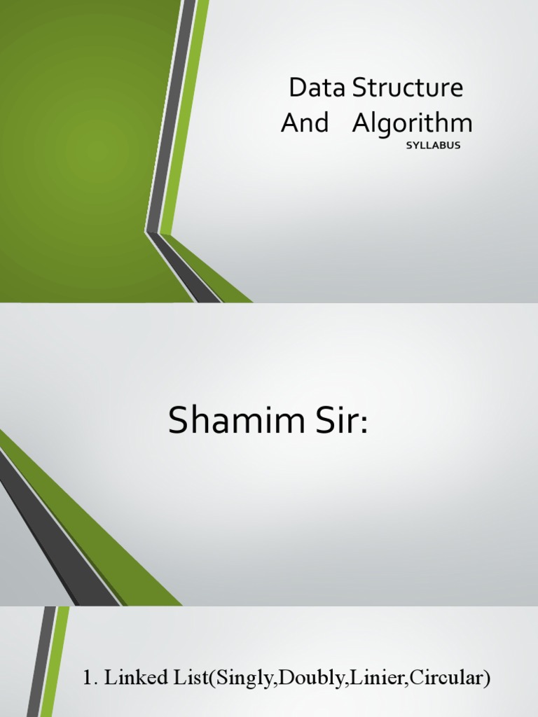 Dsa Syllabus Pdf Theoretical Computer Science Applied Mathematics