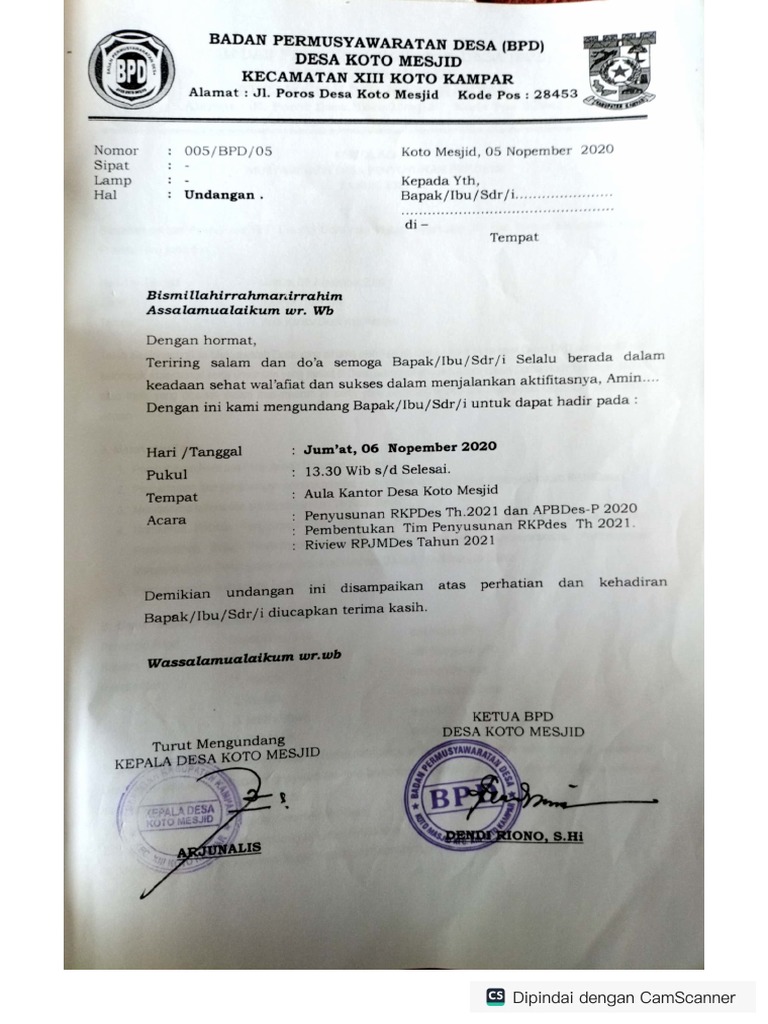 A.9 - Dokumen Pelaksanaan Musdes | PDF