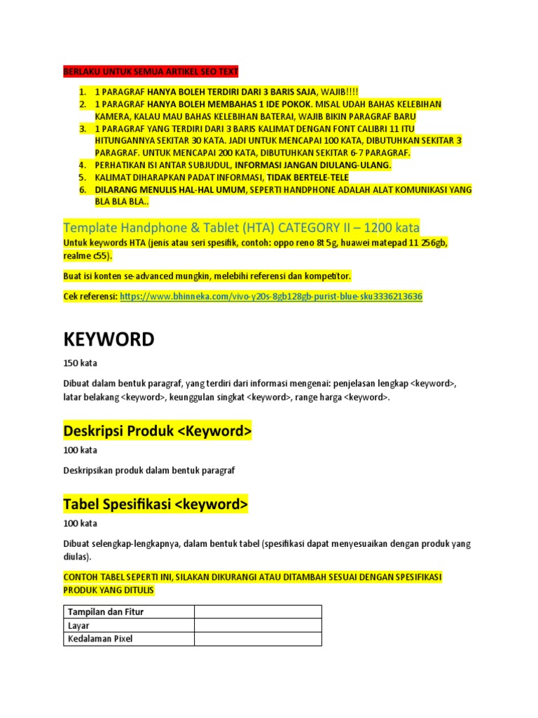 Template Handphone & Tablet (HTA) Kategori II - 1200 | PDF