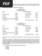 Problems Lecture - Partnership Formation | PDF | Balance Sheet | Depreciation