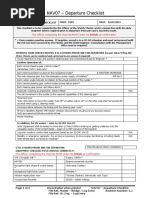 007 - Navigational Assessment Checklist | PDF | Navigation | Maritime Pilot