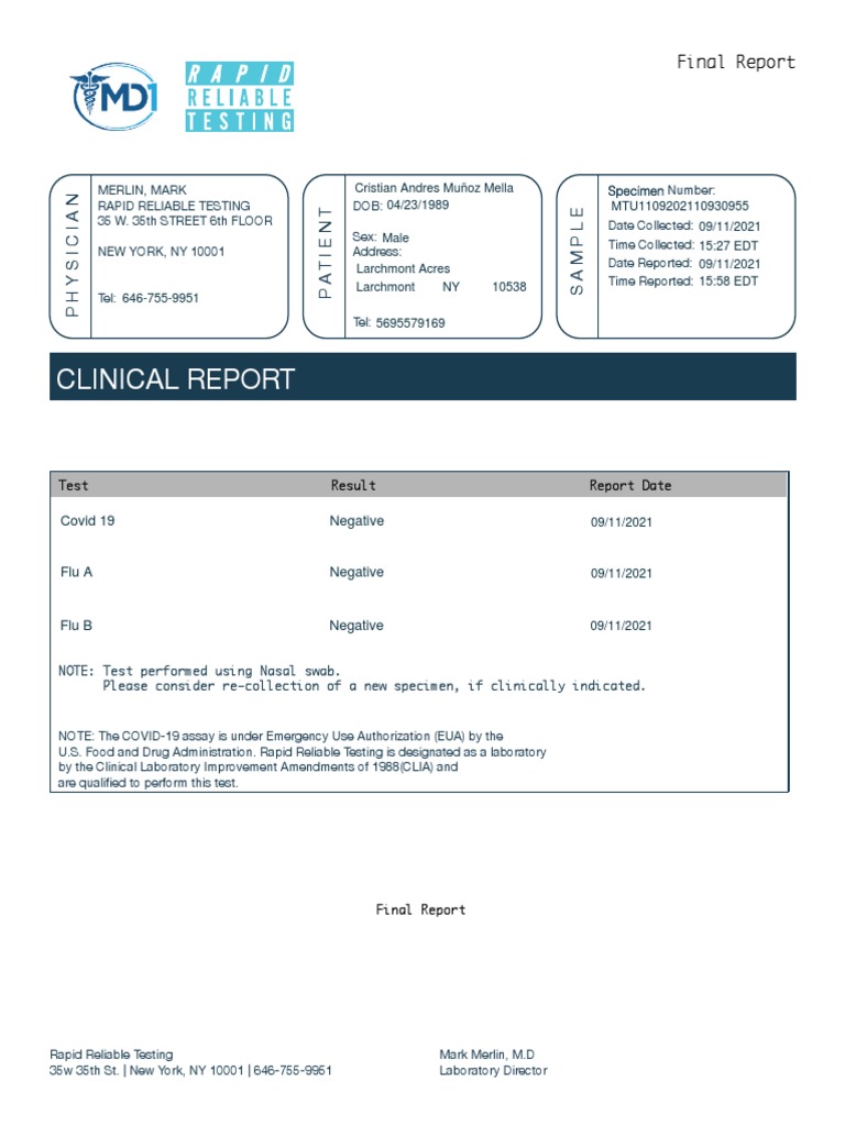 RRT Labs Ny | PDF | Health Sciences | Medical Specialties RRT Labs Ny | PDF | Health Sciences | Medical Specialties