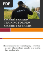 Security Guard HANDBOOK | PDF | Security Guard | Hand