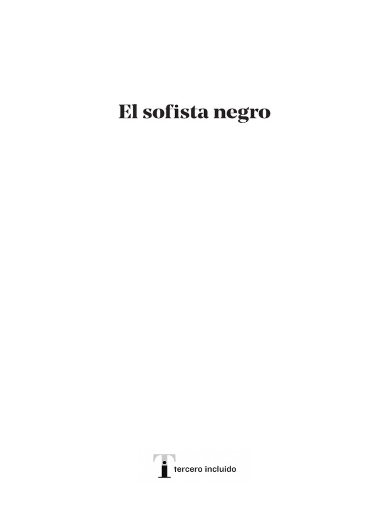 El Sofista Negro | PDF | Muhammad Ali | Verdad