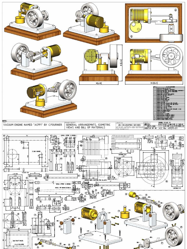General Arrangemnts, Isometric Views and Bill of Materials Vacuum ...