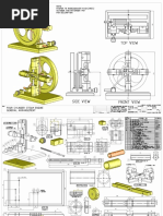 001piston Engine Assembly Drawing PDF | PDF | Piston | Vehicle Parts