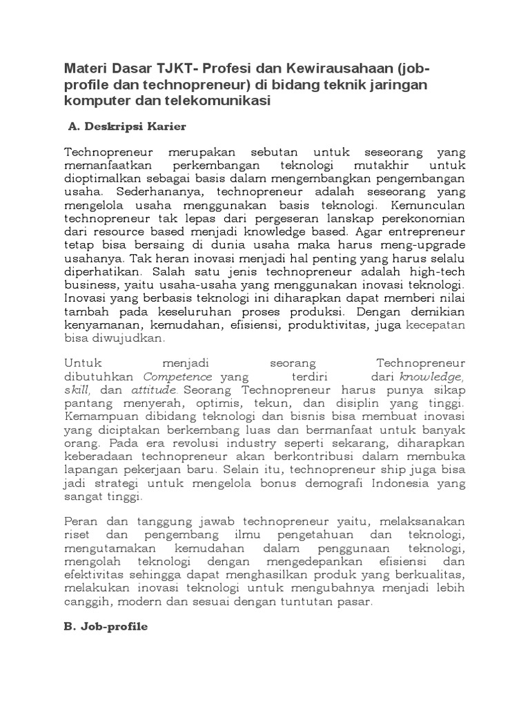 Materi Dasar Siskom | PDF