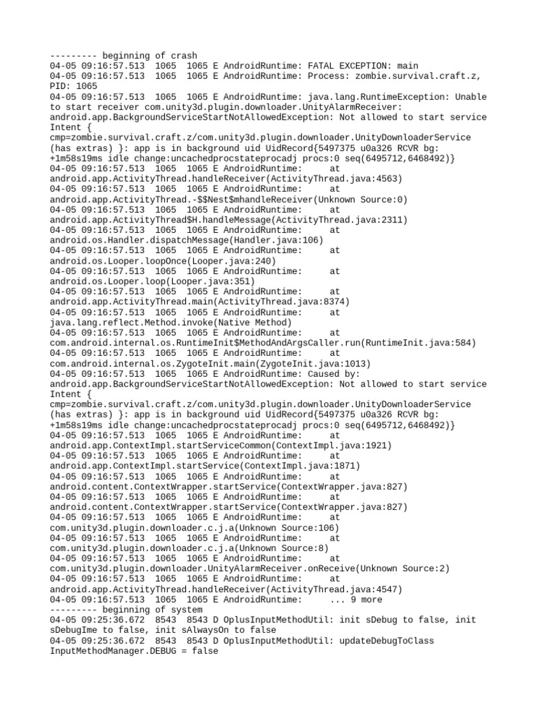 Mod menu log - zombie.survival.craft.z | PDF | String (Computer Science) | Computing