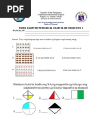 PT Grade 1 Matatag Math 1 - Tagalog Version | PDF