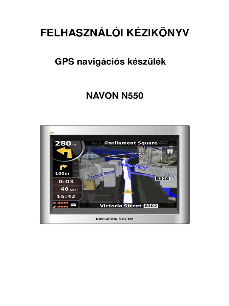 Navon n550 User Manual Hun | PDF