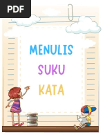 Lembaran Kerja Menulis Abjad Prasekolah | PDF