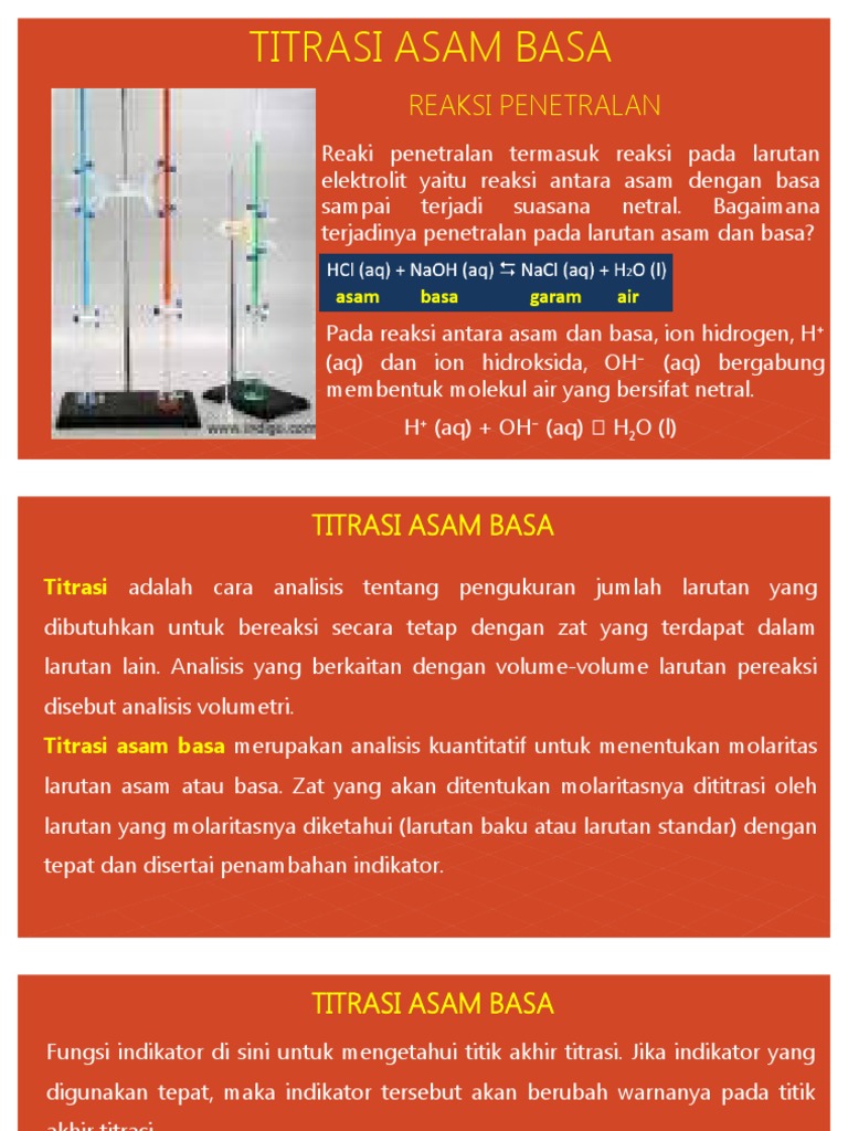 PPT TITRASI ASAM BASA adek (1) | PDF