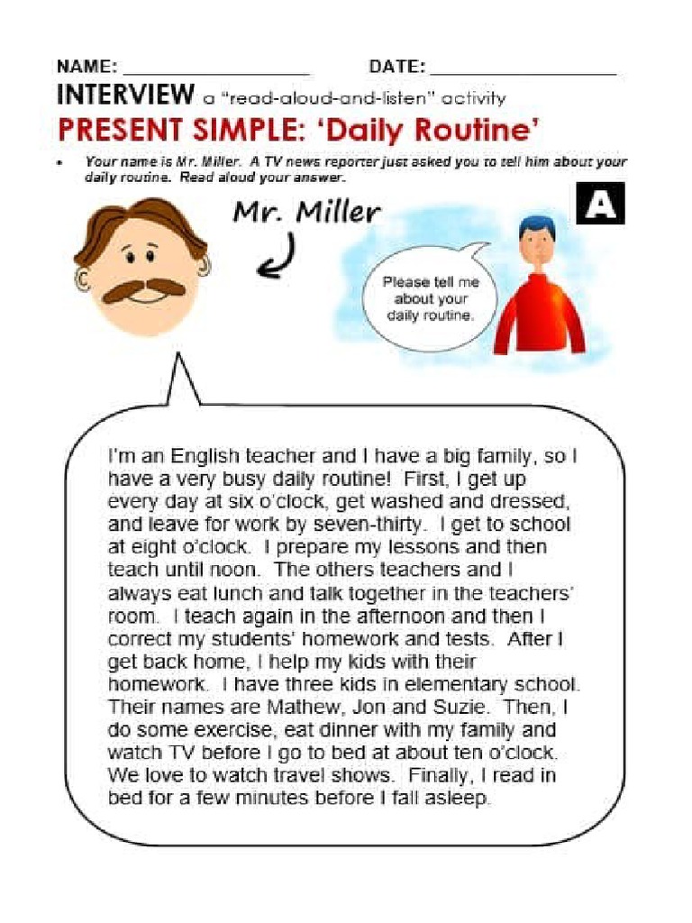 Worksheet Bahasa Inggris | PDF