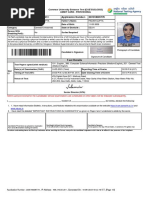 Nest Admit Card | PDF